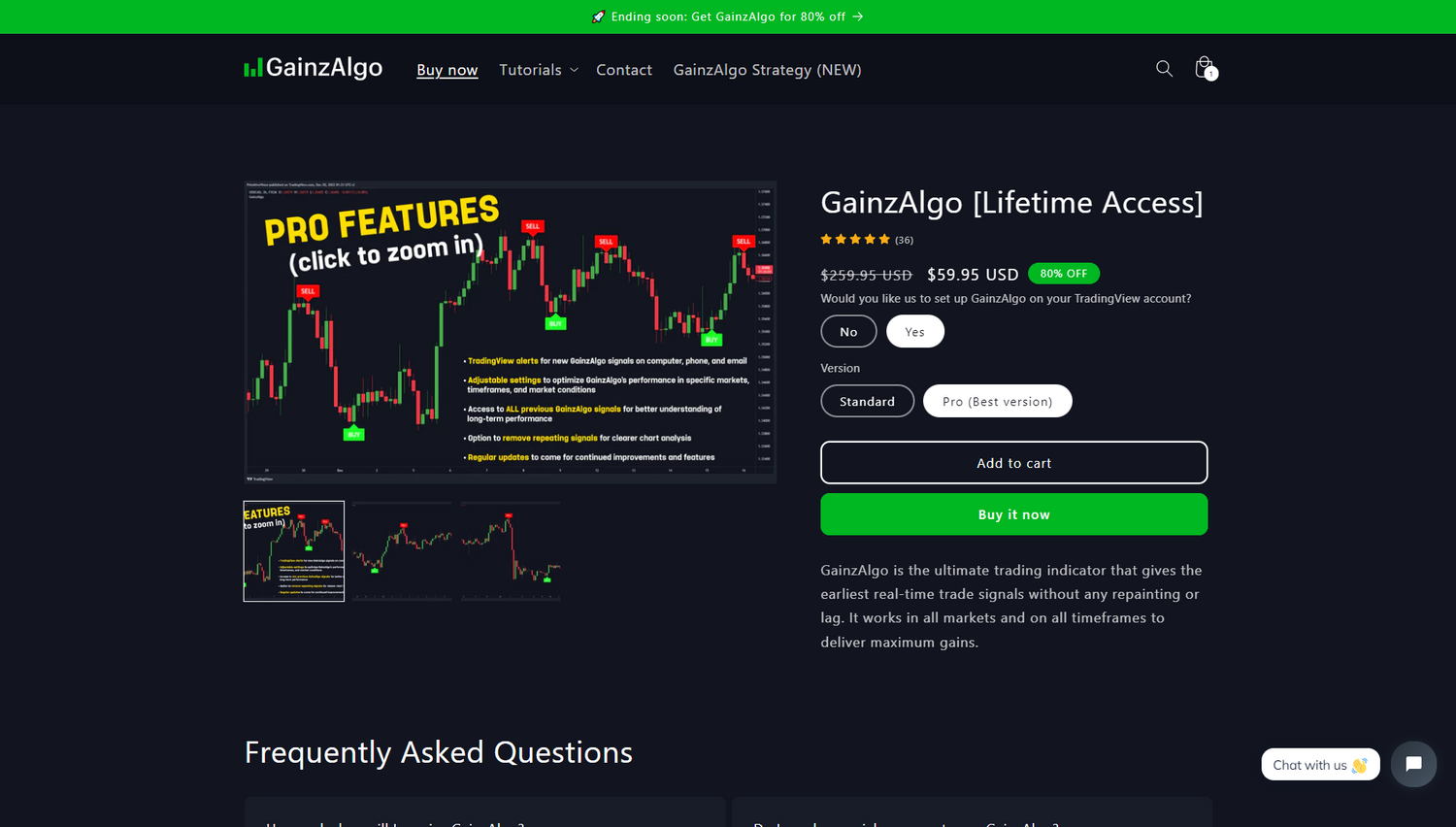 Gainzalgo V2 Alpha TradingView: Smarter Trade Signals – GainzAlgo